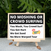 Warped No Moshing Printable Poster (Digital Download) – Shop Disco