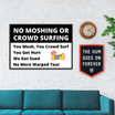 Warped No Moshing Printable Poster (Digital Download) – Shop Disco